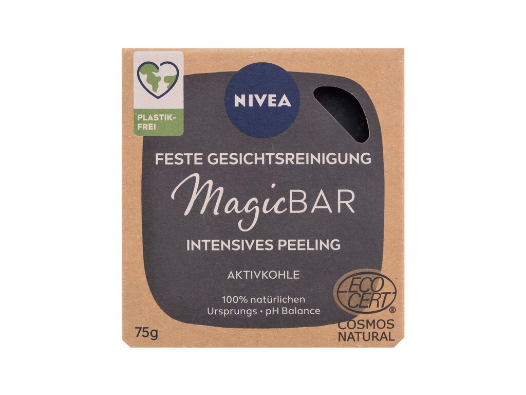 Nivea Magic Bar Exfoliating Active Charcoal Savon nettoyant - Parfumcity.ch