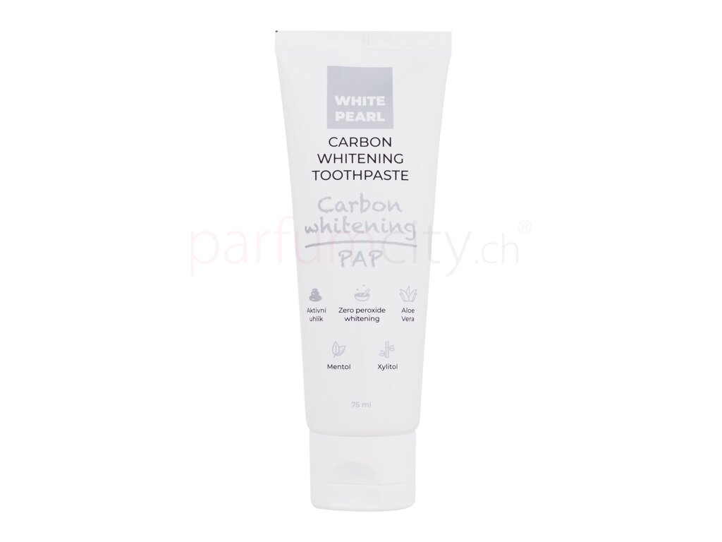 White Pearl PAP Carbon Whitening Toothpaste Zahnpasta - Parfumcity.ch