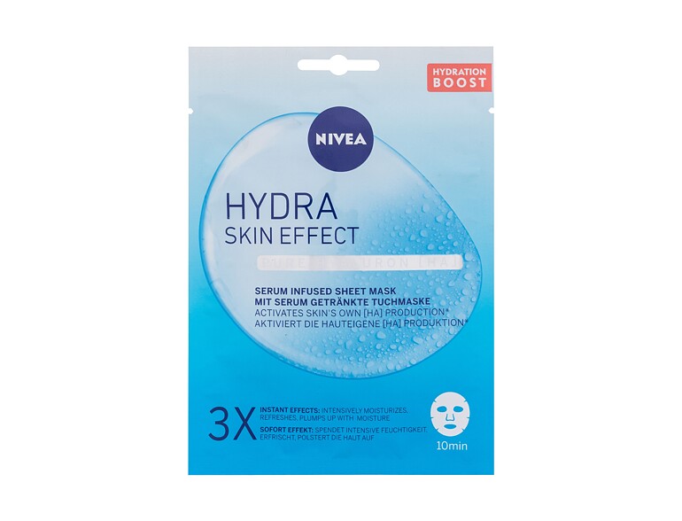 Nivea Hydra Skin Effect Serum Infused Sheet Mask Gesichtsmaske ...