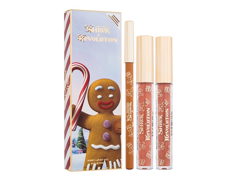 Makeup Revolution London Shrek Gingy Lip Kit Set Gloss - Parfumcity.ch